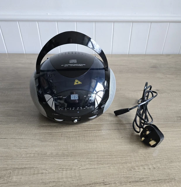 WOOLWORTHS PORTABLE CD Player & Radio Tuner Tested & Working With Power ...
