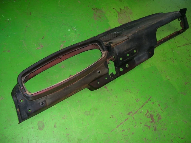 1967 DODGE D100 D200 Sweptline Metal DASH FRAME SHELL Automatic (dash ...