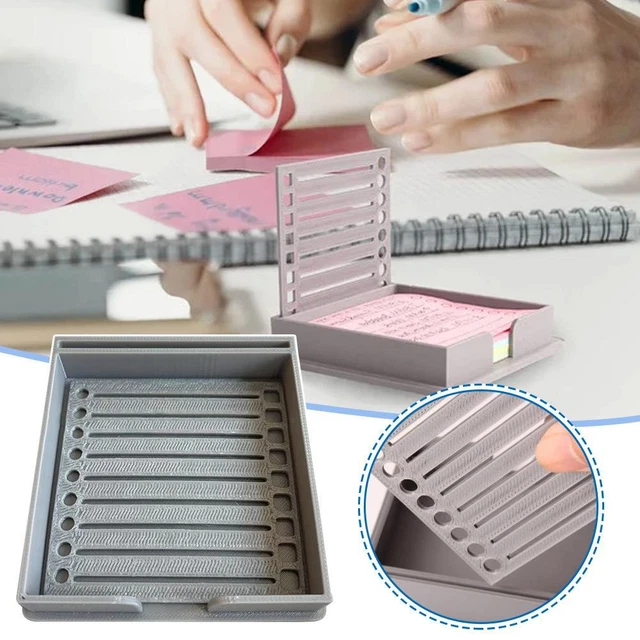 STICKY NOTE DISPENSER with Pad Template Pad Holder Dispenser P0H2 I6G4 ...