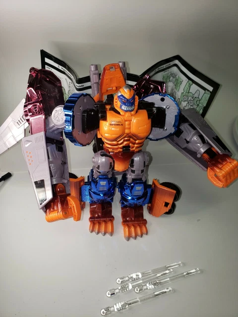 TRANSFORMERS BEAST WARS Transmetals OPTIMAL OPTIMUS PRIME Complete In ...