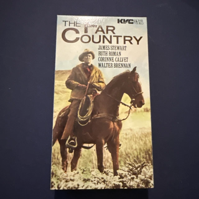 THE FAR COUNTRY VHS Clam Shell James Stewart 1955 Film Ruth Roman ...