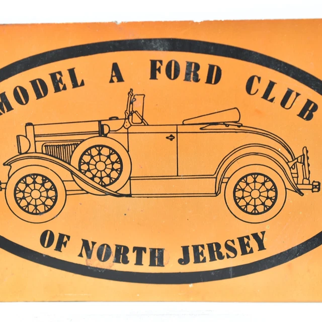 1960S FORD MODEL A Restorer Club Antique Car Auto Meet North New Jersey ...