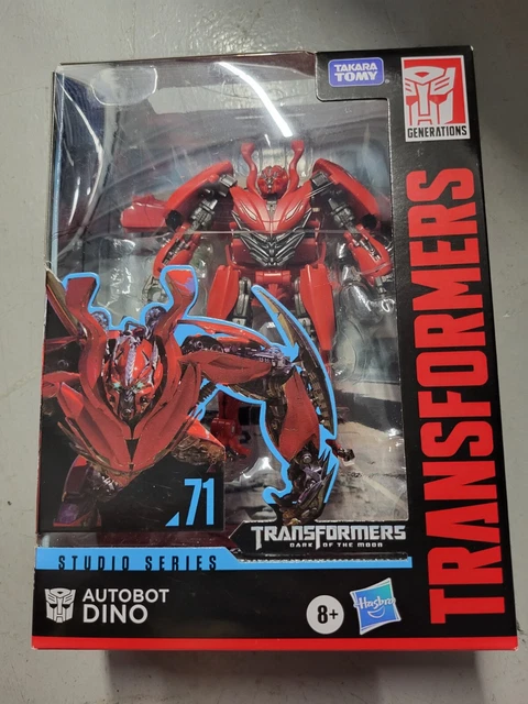 STUDIO SERIES, AUTOBOT Dino Transformers 71 Red Ferrari, Dark of The ...
