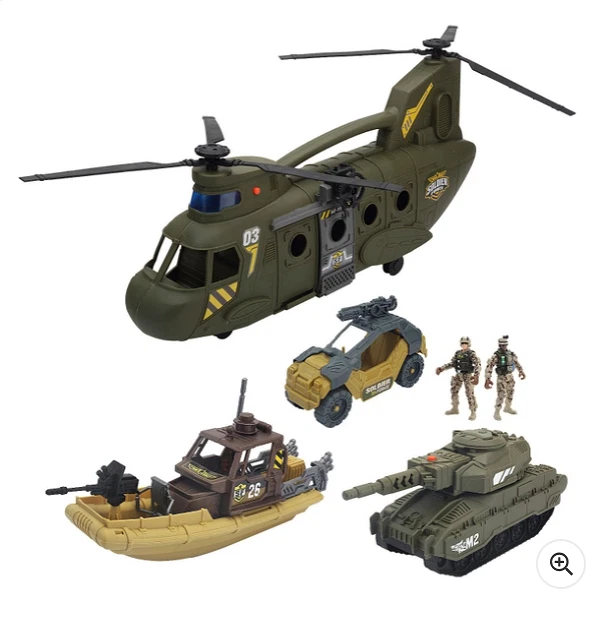 SOLDIER FORCE MILITARY Vehicles Playset Kids play toy £48.99 - PicClick UK