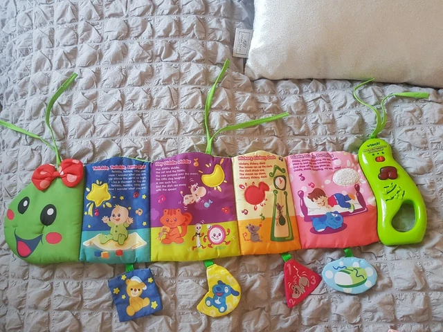VTECH NURSERY RHYMES Caterpillar Soft Musical Cot Toy £7.00 - PicClick UK