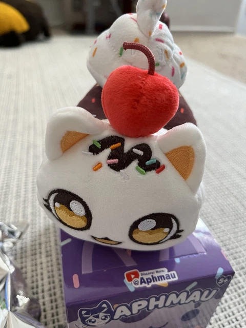 VANILLA CAT APHMAU MeeMeows Limited Edition Ice Cream Plush 6" New In ...