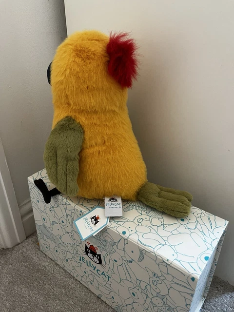 JELLYCAT BUDGEBY PARROT £24.62 - PicClick UK