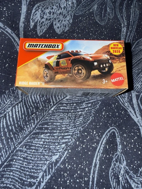 2026 MATCHBOX POWER Grabs 2026 MBX RIDGE RAIDER II 4x4 DESERT RALLY ...