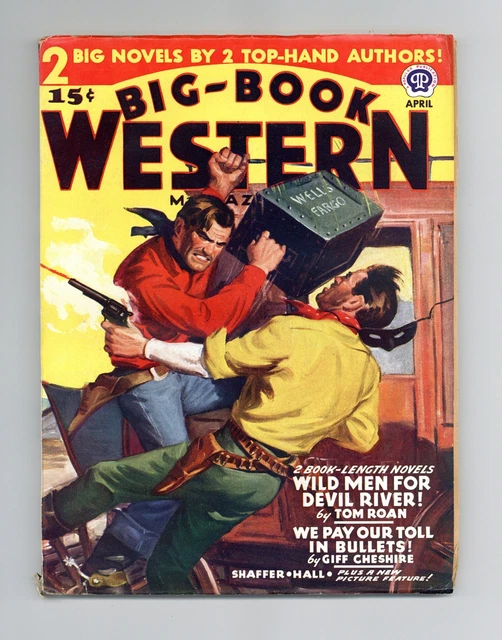 BIG BOOK WESTERN Magazine Big-Book Western Pulp Apr 1946 Vol. 17 #2 FN ...