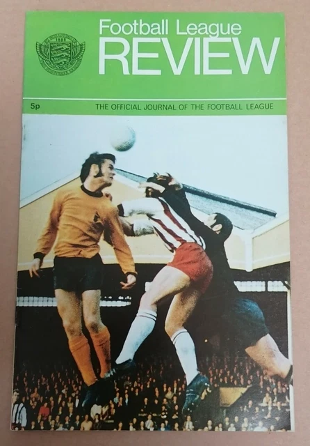 MAGAZINE - FOOTBALL League Review Vol 6 1971-1972 Jim McCalliog Jim ...