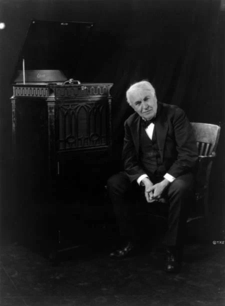 INVENTOR THOMAS EDISON Poses For A Portrait 1921 OLD PHOTO EUR 6,62 ...