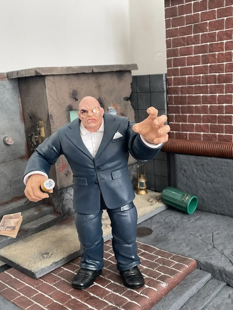 FIGURINE MARVEL LEGENDS Custom Kingpin Multivers Hawkeye Echo Mcu 8 ...