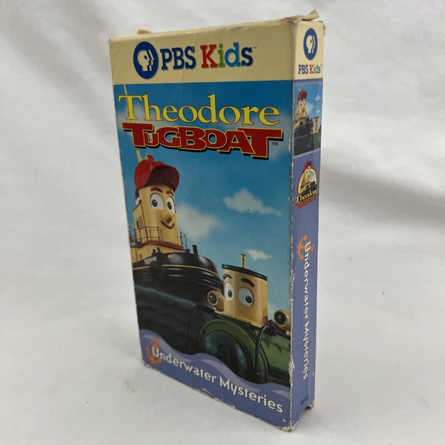 THEODORE TUGBOAT - Underwater Mysteries VHS OOP Denny Doherty PBS Kids ...