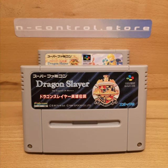 SUPER FAMICOM SPIELE Games DRAGON SLAYER 1 2 Nintendo SNES Japan ...