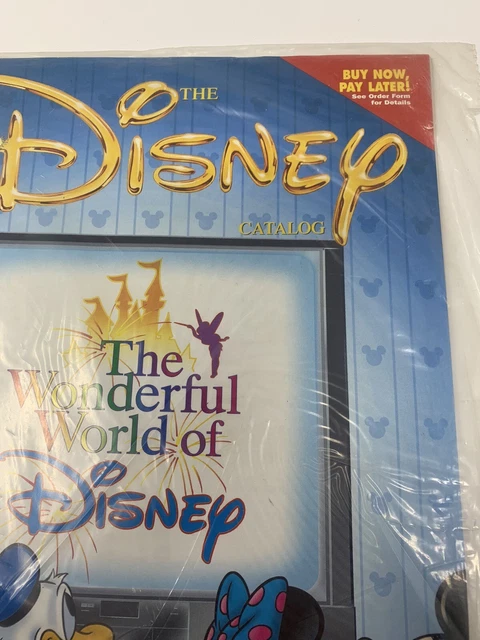THE DISNEY CATALOG The wonderful world of Disney 1997 rare sealed £8.99 ...