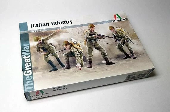 ITALERI MODELLO MILITARE 1/35 La Grande Guerra Hobby Fanteria Italiana ...