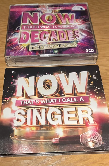 NOW THAT'S WHAT I Call Music! Decades 3 CDs Deluxe + Now T W I C A ...