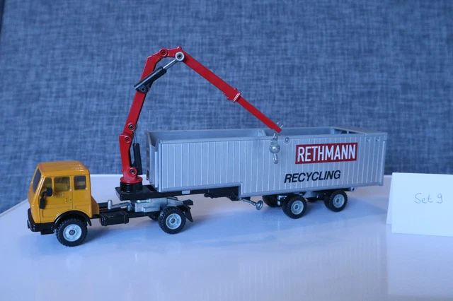 SIKU 3723 MERCEDES Benz 2232 Rethmann Recycling (Set 9) EUR 40,00 ...