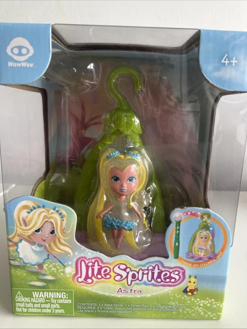LITE SPRITES ASTRA Fairy Light Up Figure - Wowwee- Collectible boxed ...