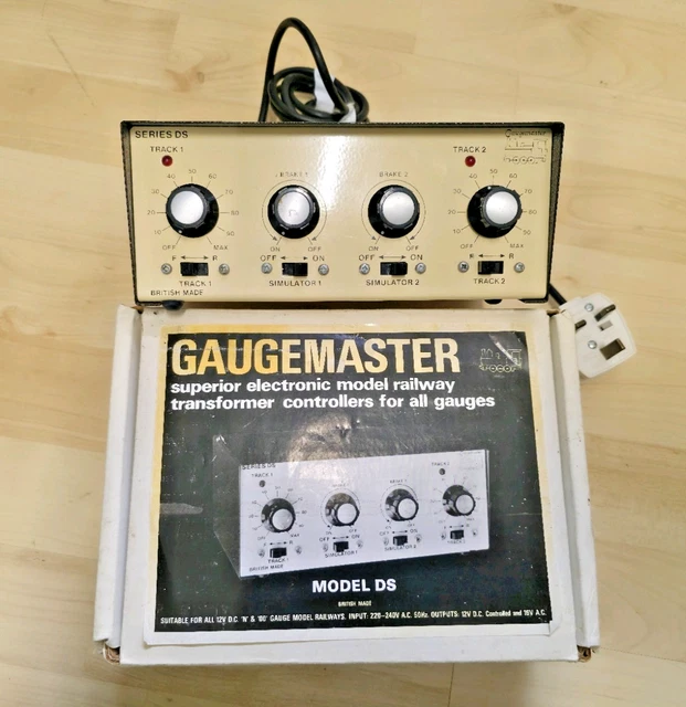 GAUGEMASTER MODEL DS Twin Track Controller with Brake Simulator in ...