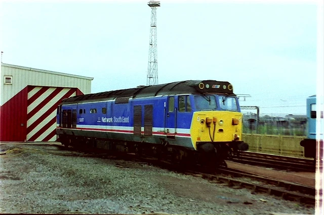 35MM RAILWAY COLOUR Negative Class 50 017 at Crewe HC £1.95 - PicClick UK