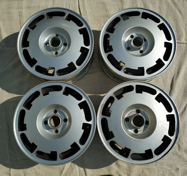 VW GOLF GT Mk1, Mk2 Polo 15" P-Slot Alloy Wheels Pslot £700.00 ...