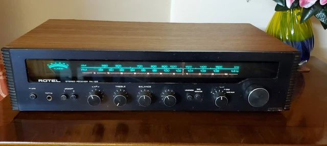 VINTAGE, EARLY 1970'S, Rotel RX152 Stereo Receiver. 70w Amplifier/Tuner ...