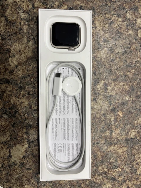 APPLE WATCH SE gps 40mm starlight aluminium case with starlight sport ...