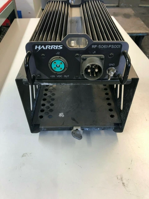 US ARMY HARRIS RF-5061-PS001 12 to 28VDC DC to DC converter PRC-117 PRC ...