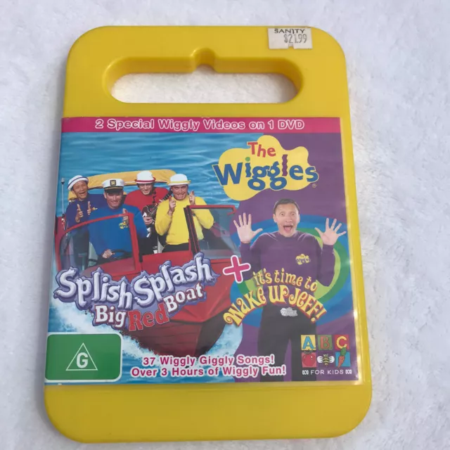 Wiggles The Splish Splash Big Red Boat Wake Up Jeff Dvd 2006 Reg 4