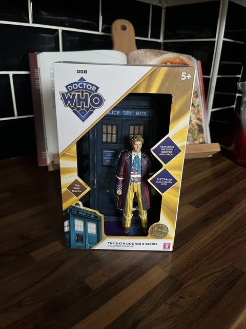 DR WHO THE Sixth (6th) Doctor & TARDIS B&M Collector Figure Set 👽 £44. ...