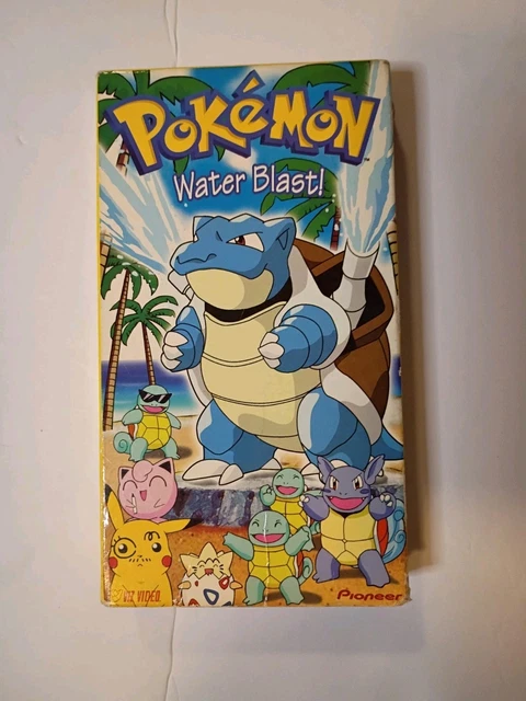 1998 POKEMON WATER Blast VHS Tape Three Episodes $13.95 - PicClick CA