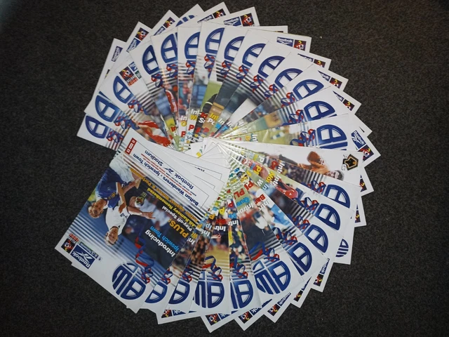 BOLTON WANDERERS PROGRAMMES. Collection of 26 1998/99. All excellent ...