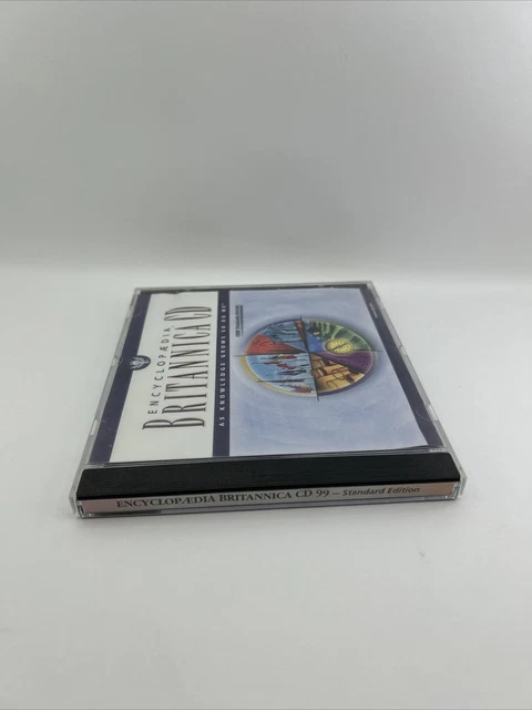 ENCYCLOPAEDIA BRITANNICA 1999 Standard Edition (PC CD-Rom, 99) $40.02 ...