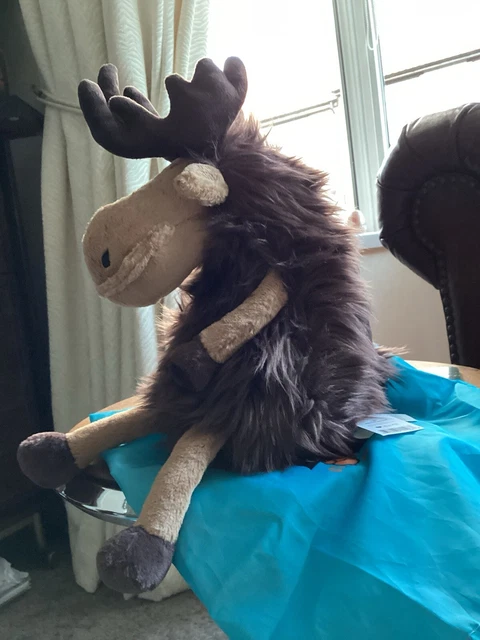 JELLYCAT MERRICK MOOSE Magnificent ! New with tags retired . Very Rare ...