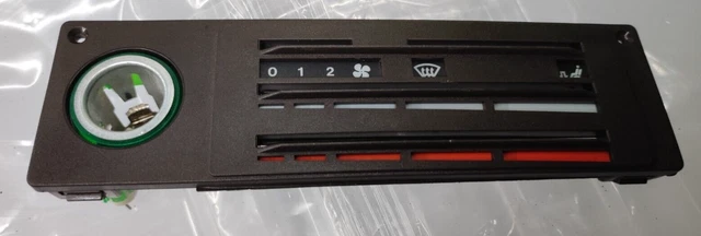 7545161 HEATER CONTROL Panel Fiat Uno MK1 Brown EUR 19,30 - PicClick FR