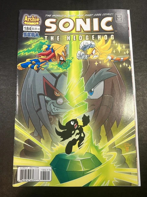 SONIC THE HEDGEHOG Comic #184 Sega Archie EUR 29,61 - PicClick FR