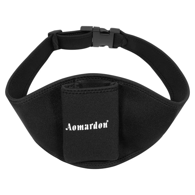 MIC BELT MICROPHONE Holder Pack Carrier Adjustable Pouch Fitness ...