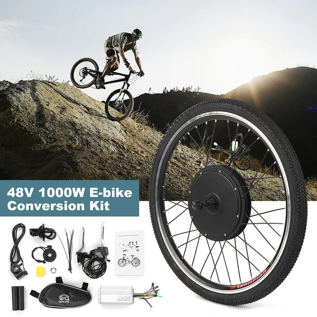 EBIKE CONVERSION KIT 26" Rear Wheel 48V 1000W Hub Motor Electric Bike Motor PAS £136.99 ...