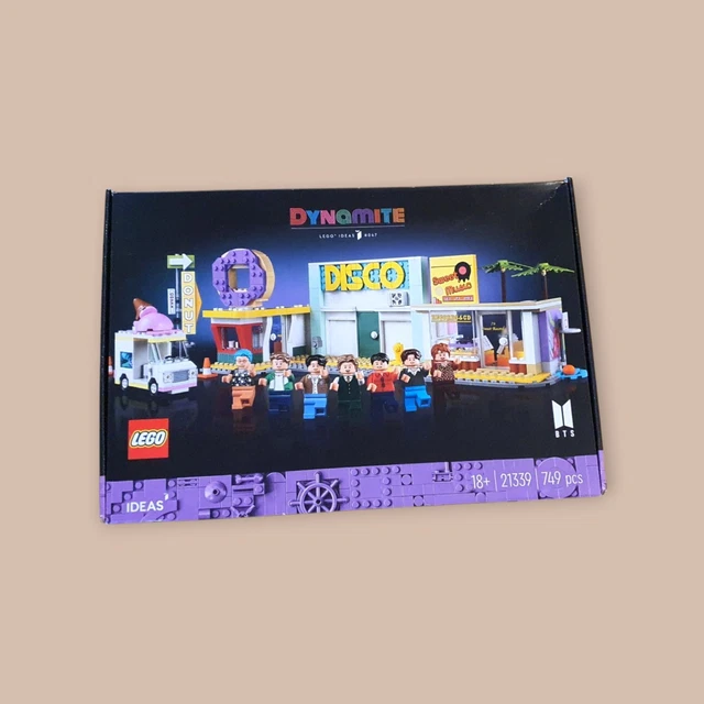 LEGO 21339 D2C Ideas BTS Dynamite, Age 18+, Building Blocks, Age 18 ...