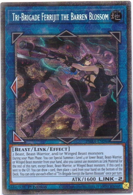 YUGIOH! TRI-BRIGADE FERRIJIT The Barren Blossom PHRA-EN046 Starlight ...