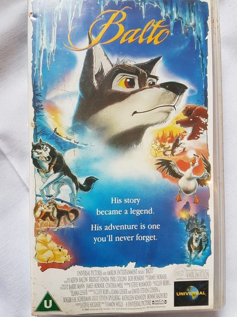 BALTO HIS STORY Became A Legend (VHS Video 2004) Animation Family Kids ...
