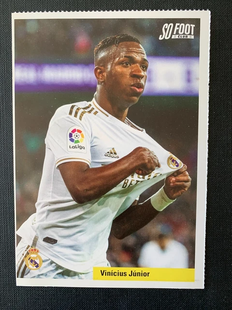 VINICIUS JUNIOR, REAL Madrid, Rare Football French Rookie Card ...