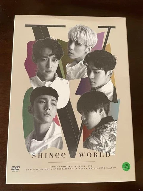 SHINEE WORLD V in SEOUL DVD 2discs Concert Live SM Entertainment K-POP idols EUR 87,02 - PicClick FR
