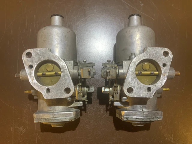 ORIGINAL MGB GT Twin Hif4 1.1/2” SU Carbs Carburettors Used FZX1229 £ ...