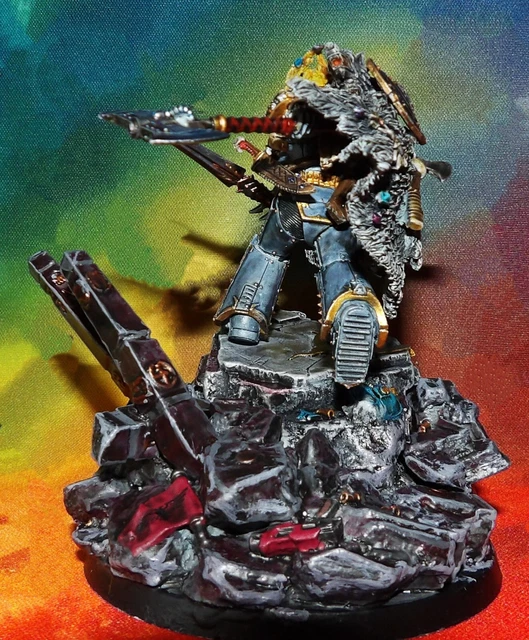 WH40K , 30K: Forgeworld primarch Leman Russ of Space wolves horus ...
