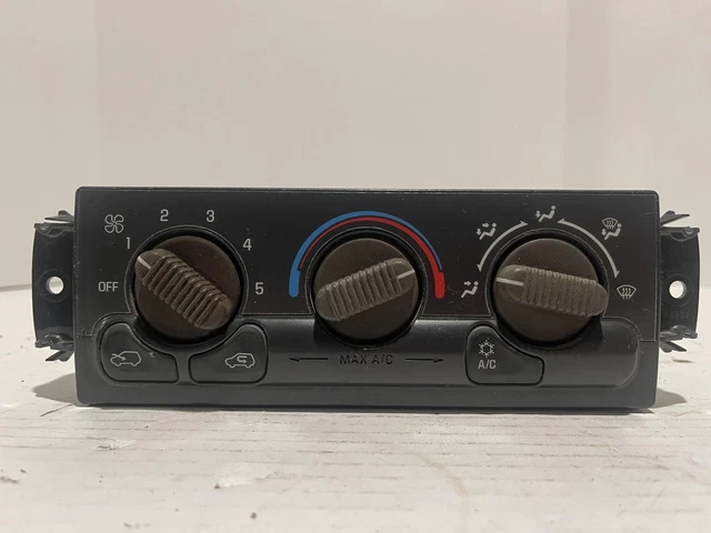 01-02 CHEVROLET SILVERADO 1500 Heater A/C Control EUR 78,81 - PicClick IT