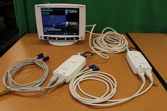 SOMANETICS INVOS 5100C Oximeter Cerebral/Somatic System, Preamps ...