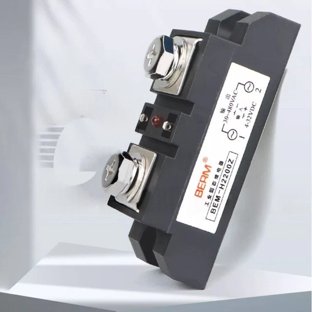 INDUSTRIAL SOLID STATE Relays Module DC- AC 4-32VDC to 30-480VAC 60 80 ...