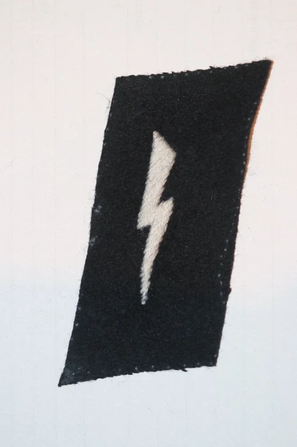 BRITISH UNION OF Fascists Buf Oswald Mosley Uniform Flash Badge White £ ...